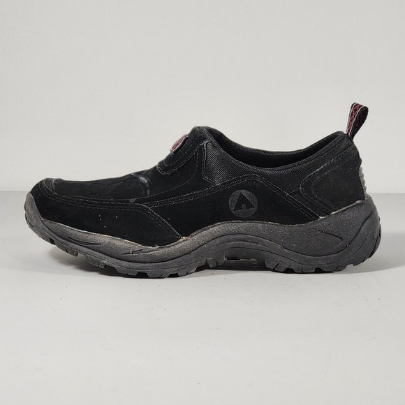 Airwalk | Shoes | Airwalk Mens Black Suede Slipon Sneakers Shoes Size ...